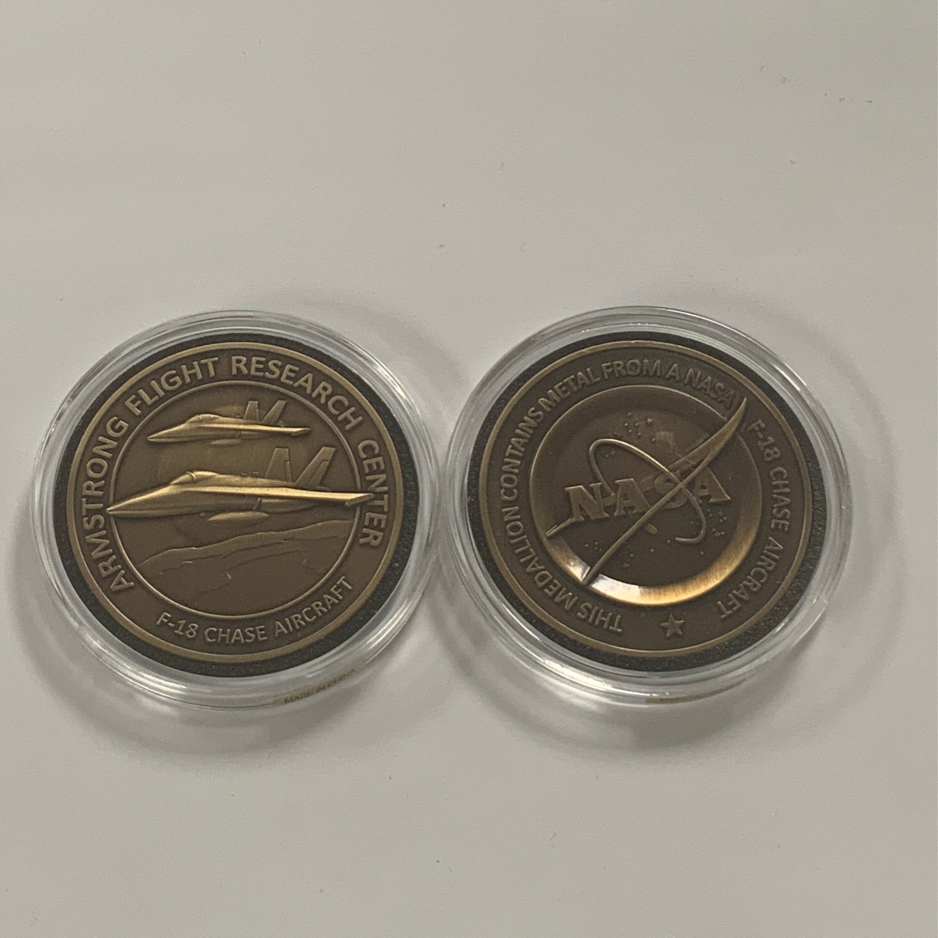 Nasa F18 Coins